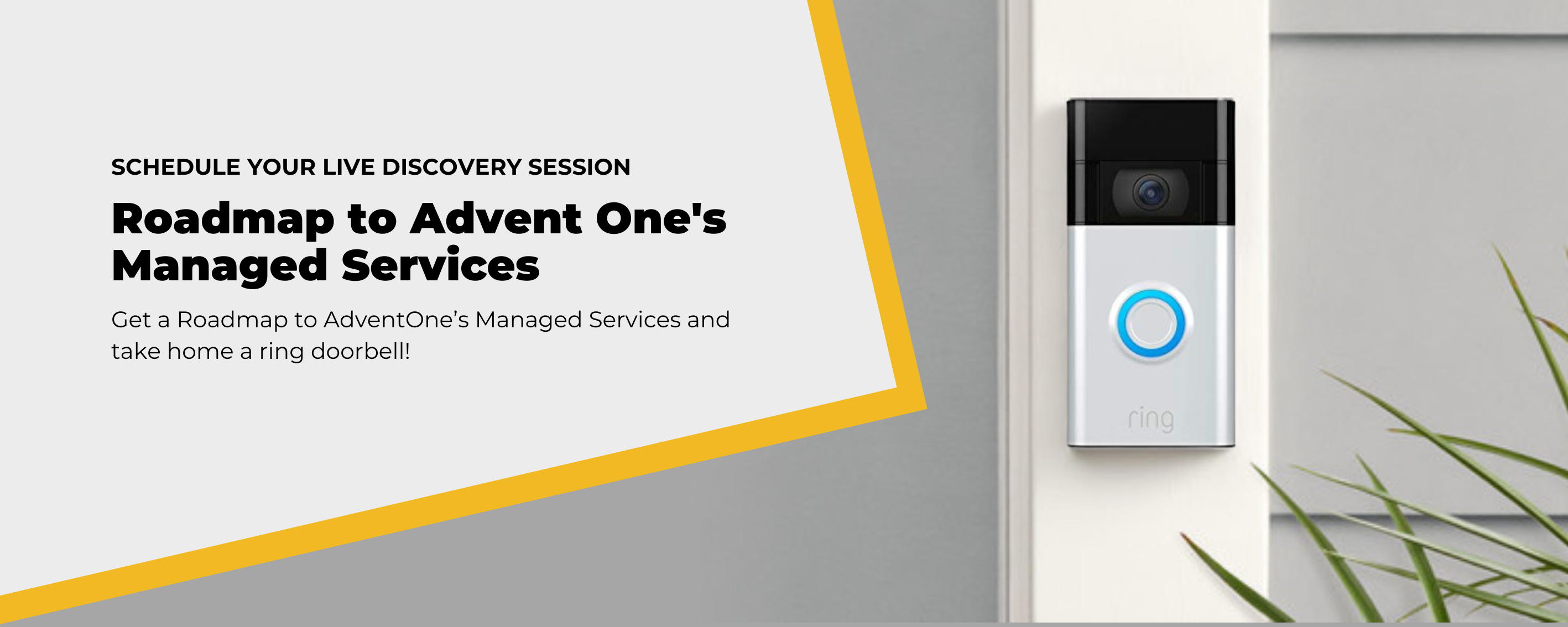 Advent One Managed Services Meeting Maker Landing Page